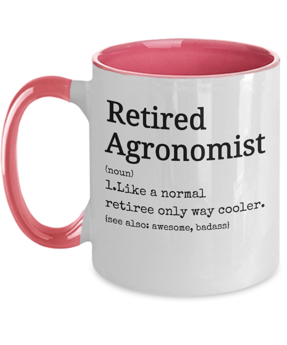 Agronomist Retirement Gift for Men Woman, Retirement Coworker Gift ...