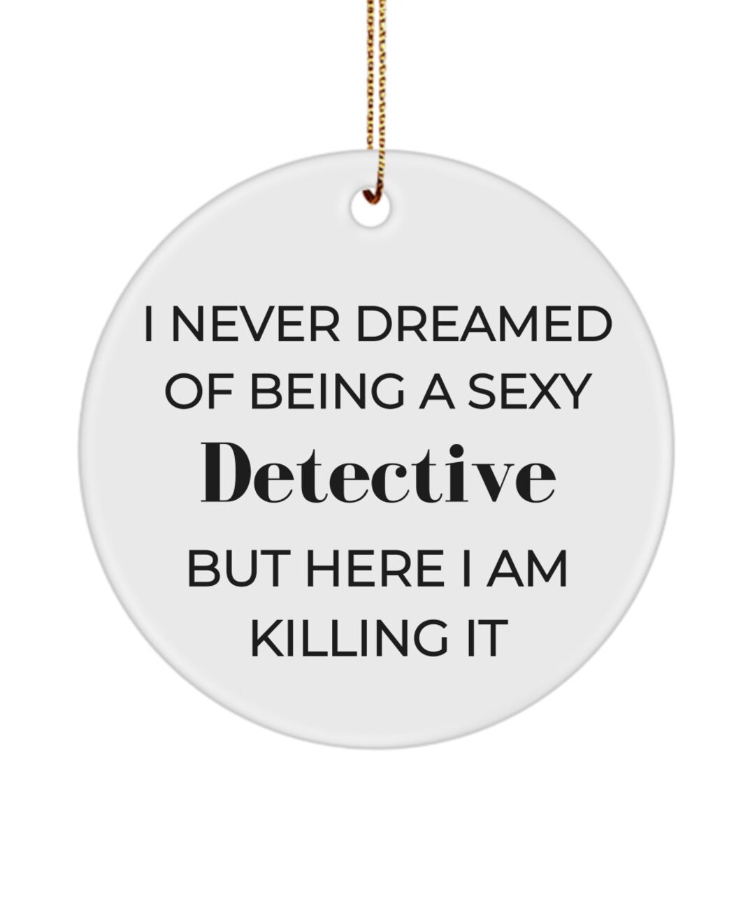 Detective Gift, Ornament Gifts Appreciation Gift, Coworker Goodbye Gift ...