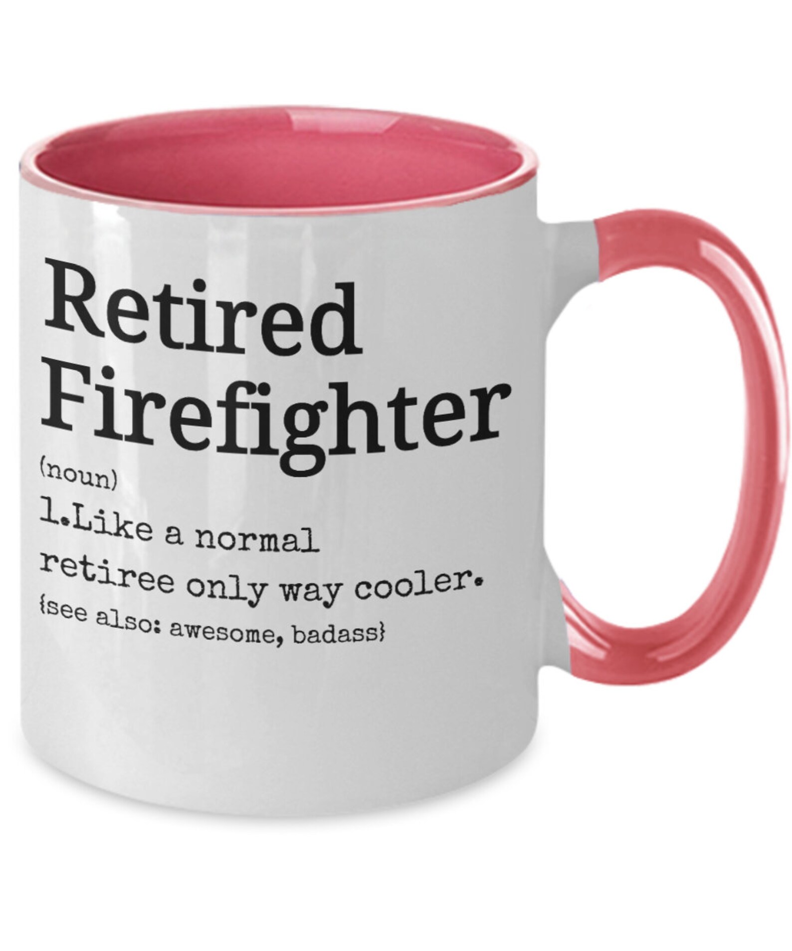 Firefighter Retirement Gifts for Men Women, Fireman Retirement Cup ...