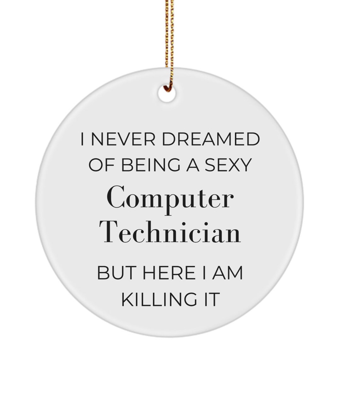 Computer Technician Gift, Ornament Gifts, Appreciation Gift, Coworker ...