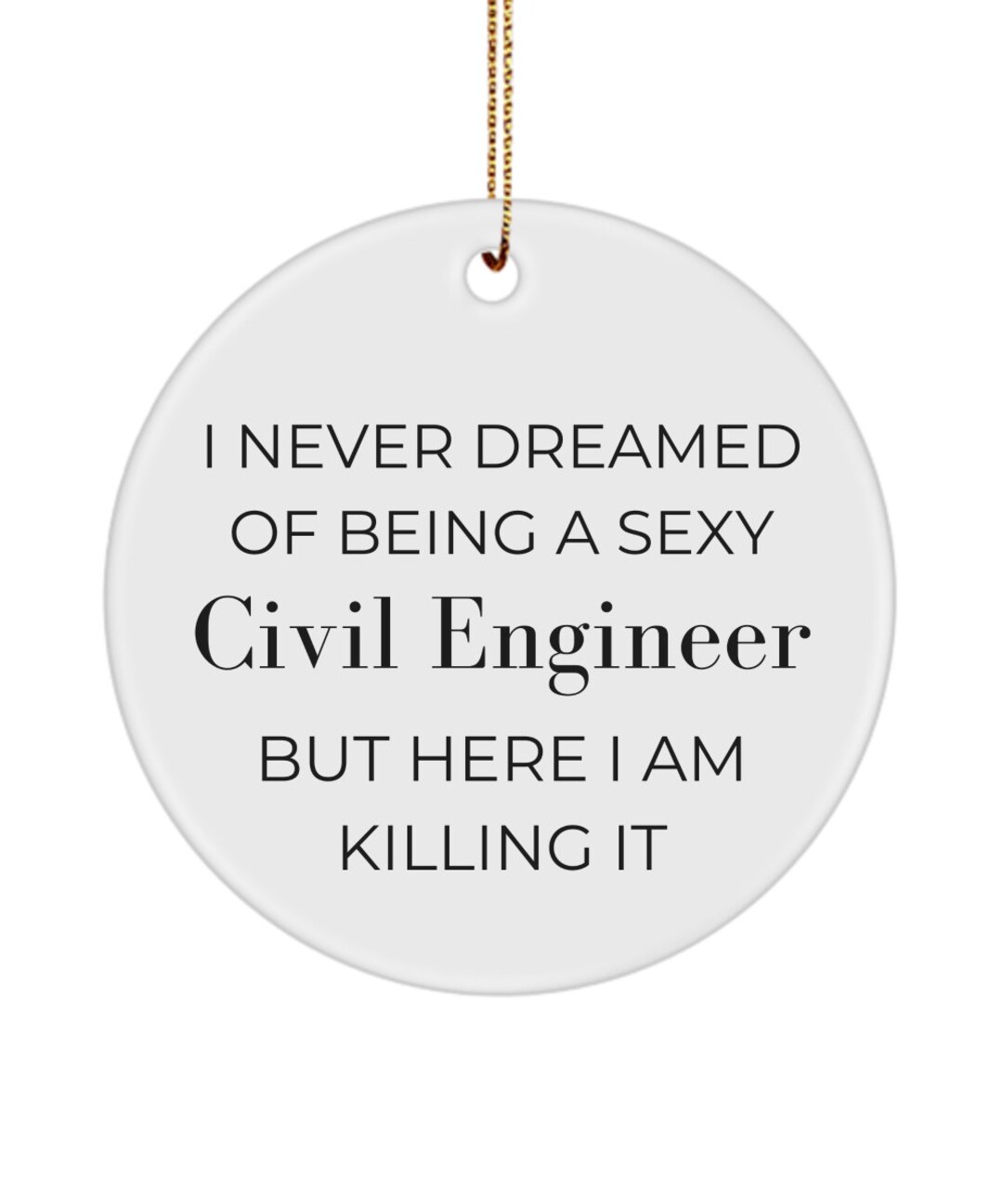 Civil Engineer Gift, Ornament Gifts, Appreciation Gift, Coworker ...