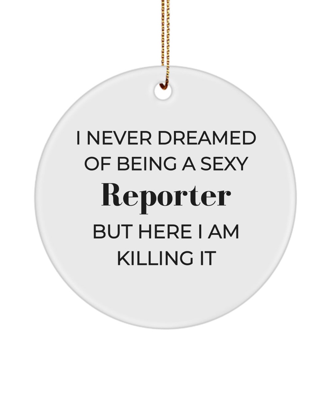 Reporter Gift, Ornament Gifts Appreciation Gift, Coworker Goodbye Gift ...