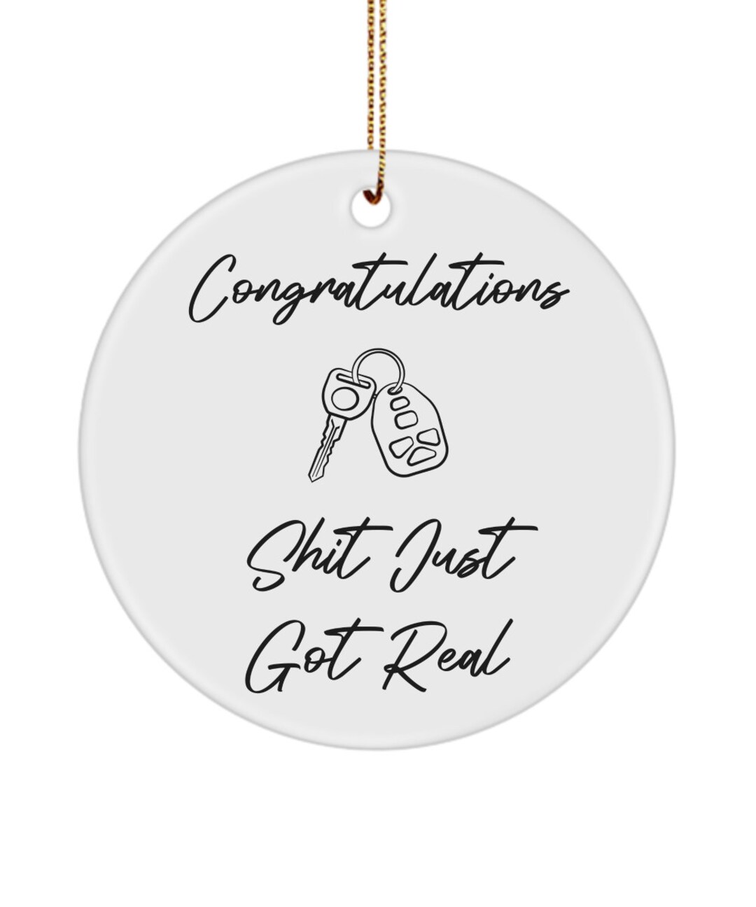 New Driver Ornament Gift Drive Safe First Time Driver Present Gift New ...