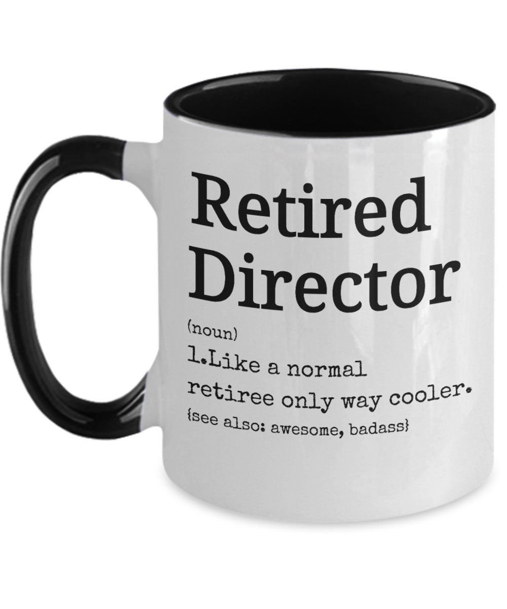 Director Retirement Gift for Men Woman, Retirement Coworker Gift, Happy ...