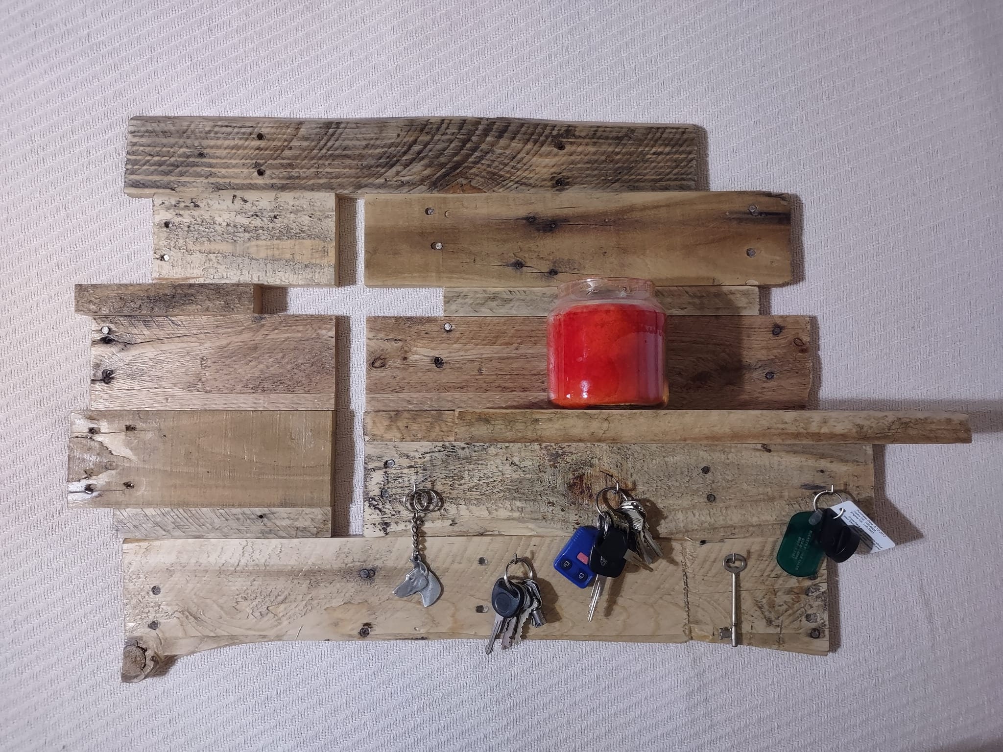 Reclaimed Pallet Wood Art, Spiritual Artwork, Modern Rustic Wall-mount ...