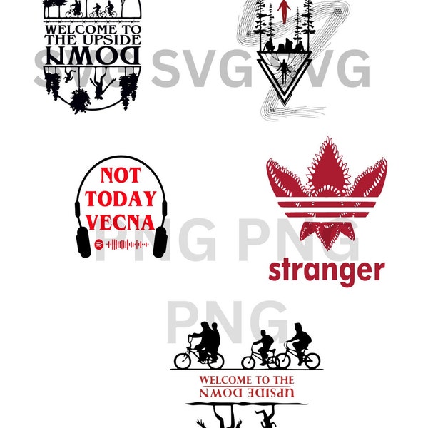 Stranger Thing Svg - Etsy