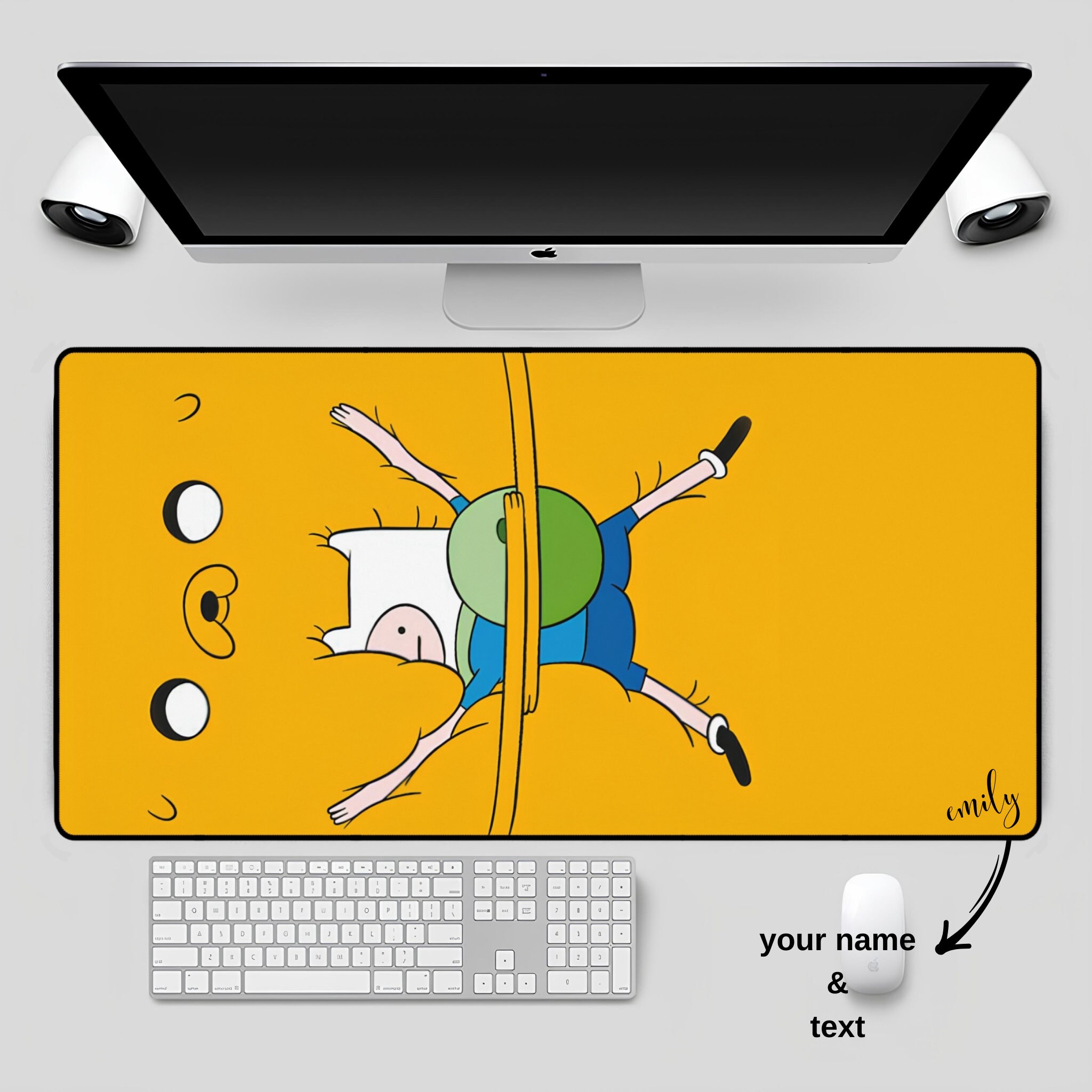 Adventure Time, Custom Adventure Time Mouse Pad, Adventure Time Game ...