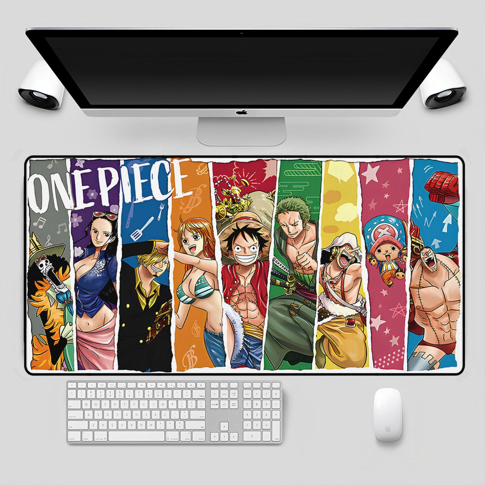 Anime Mouse Pad, One Piece Mouse Pad, Gaming Mouse Pad, XL Mouse Pad ...