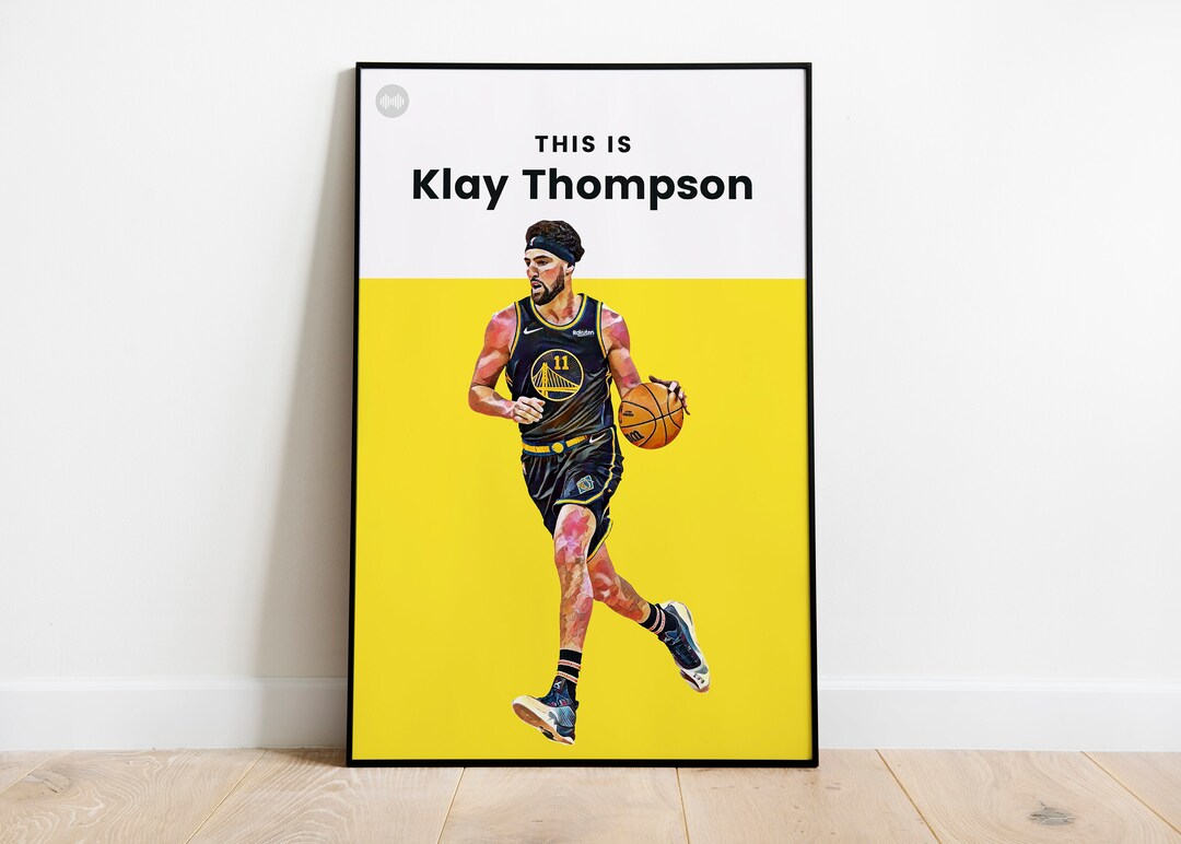 This is Klay Thompson | Spotify Sports Poster - Etsy