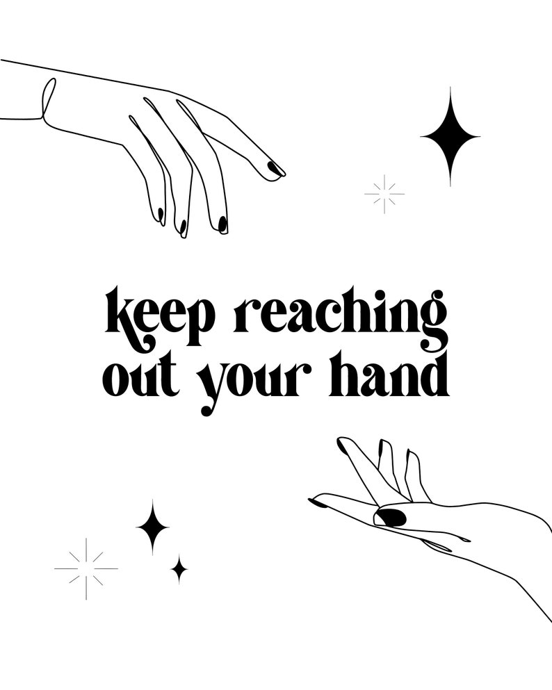 ACOTAR - Keep Reaching Out Your Hand - DIGITAL PRINT - Etsy