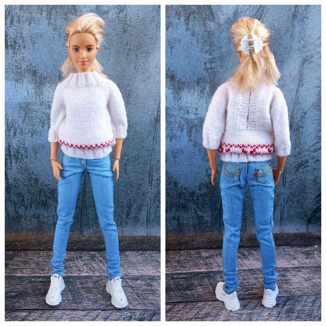 Realistic Jeans Tall Barbie Doll, Tall Barbie Doll Jeans, Tall Barbie ...