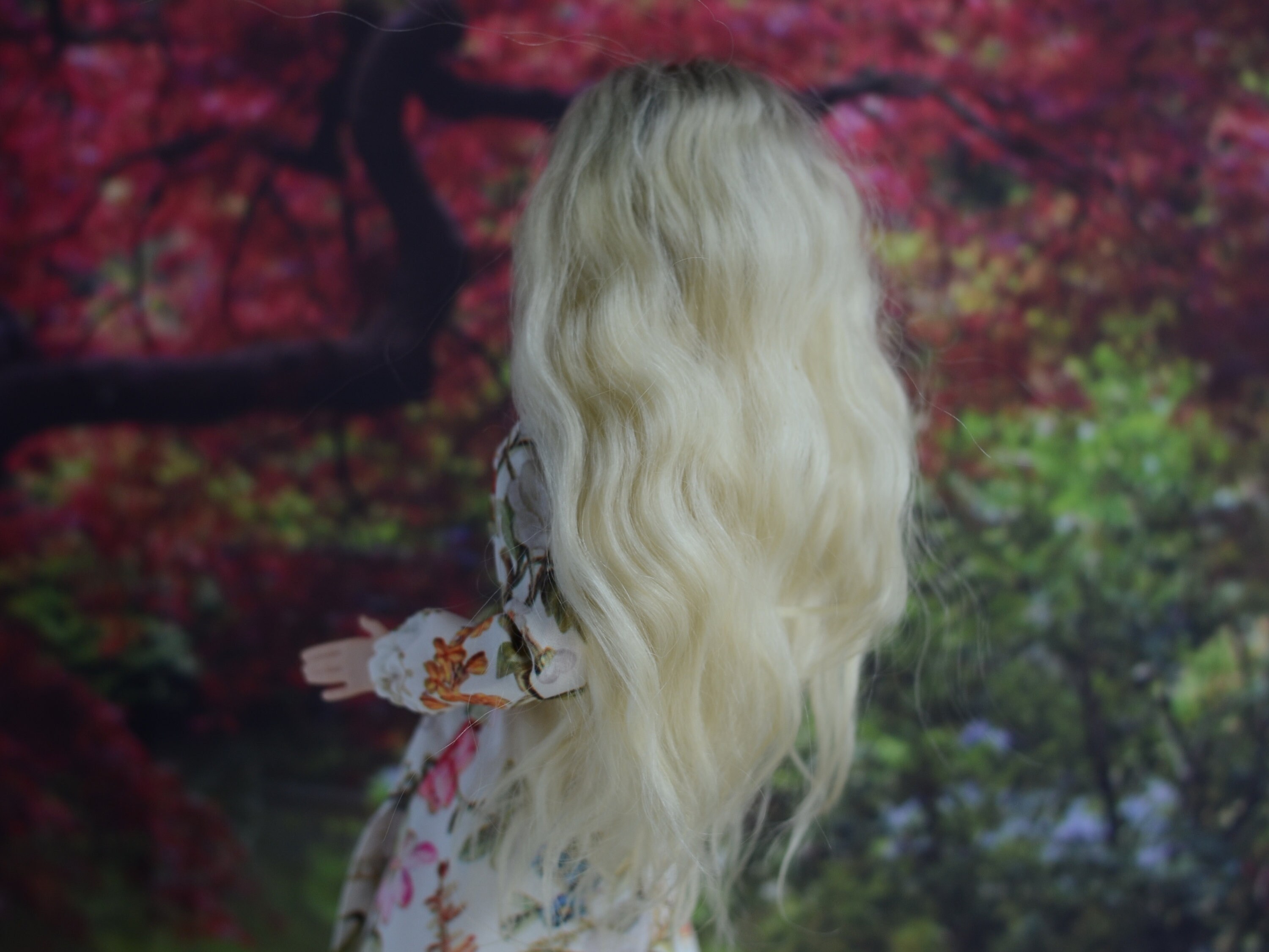 Custom Ooak Barbie Doll, Barbie Mtm Doll Fullset, Angora Goat Wig for ...