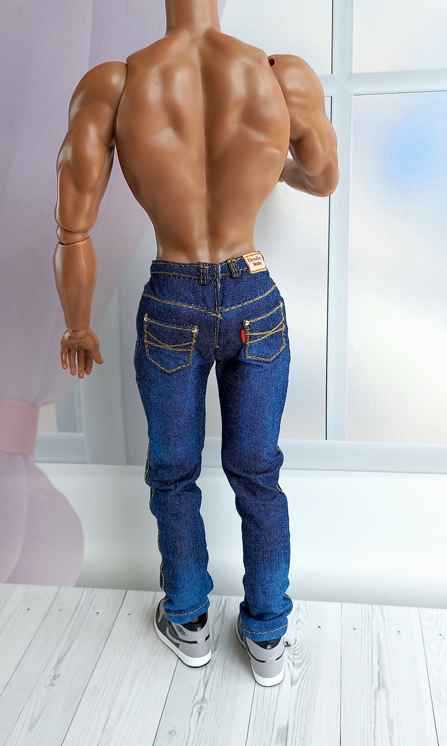 Realistic Clothes for Adonis Doll, Leopard Shirt Fir Adonis Body ...