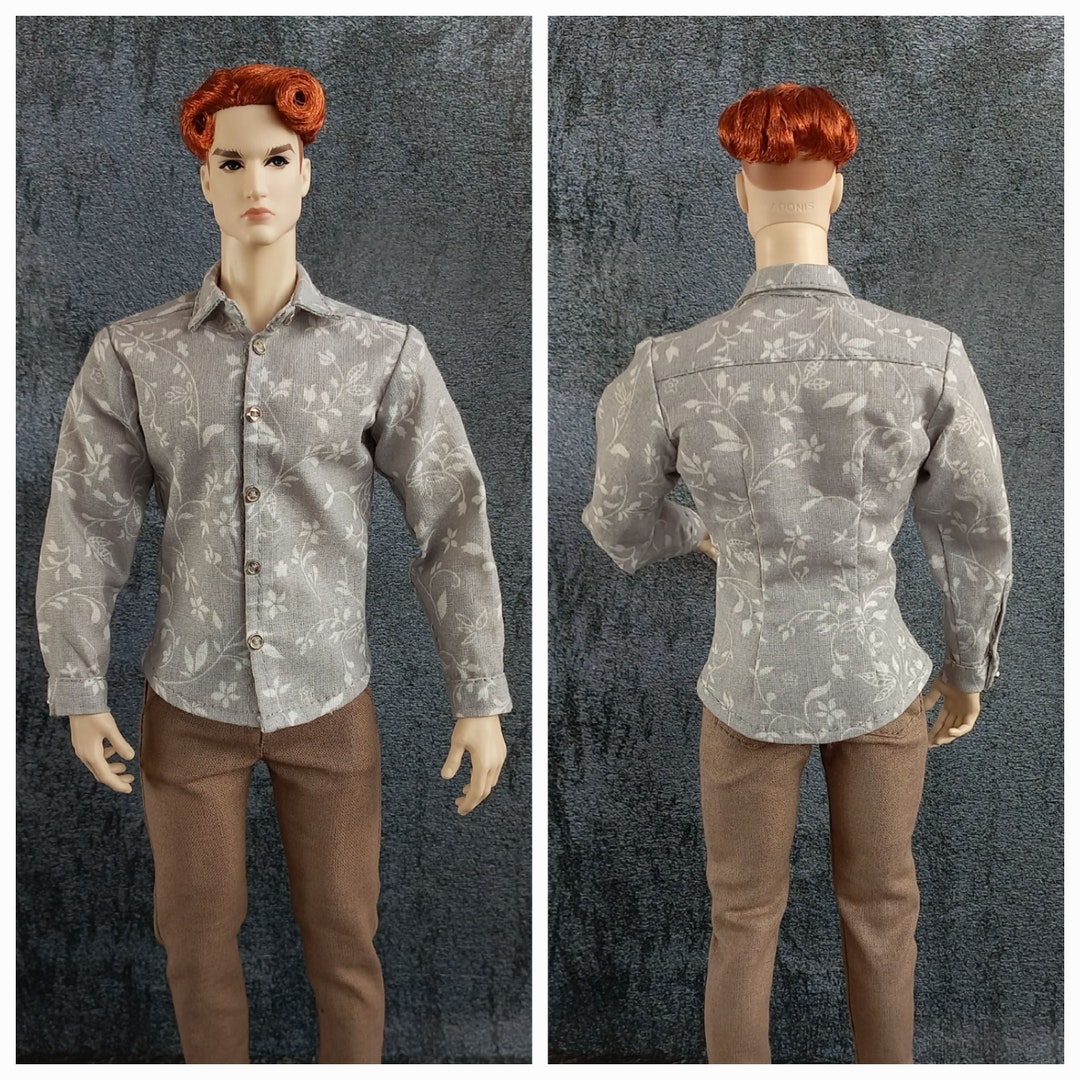 Adonis Doll Shirt Long Sleeve, Adonis Realistic Clothes, Classic Shirt ...