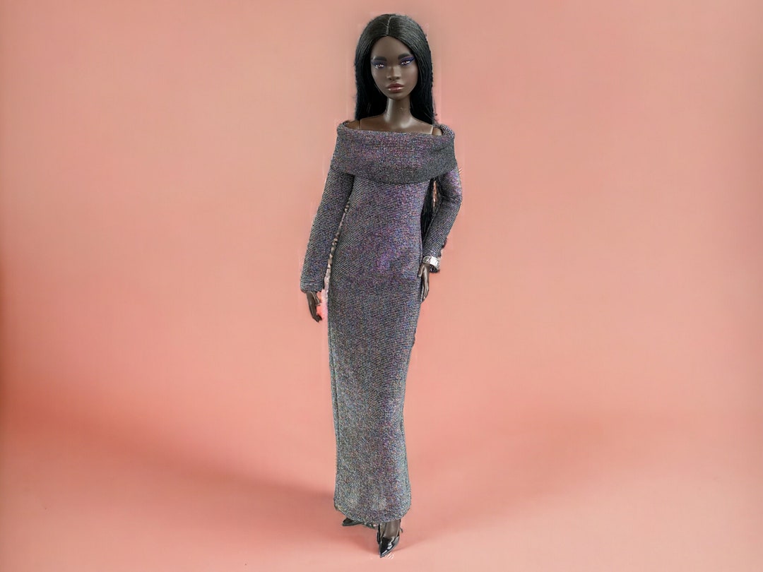 Tall Barbie Doll Dress, Realistic Clothes for Barbie Doll, Nuface Doll ...