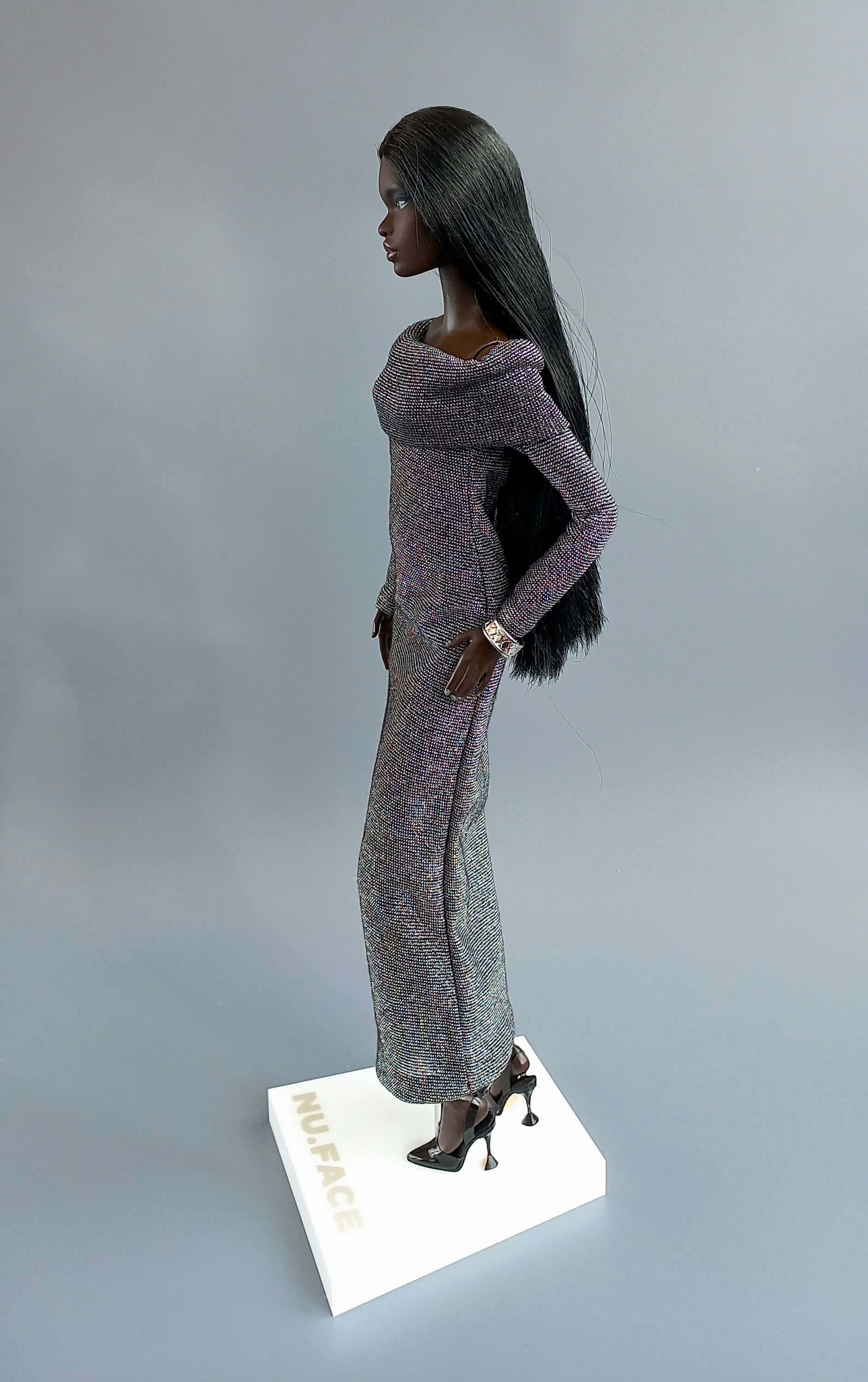 Tall Barbie Doll Dress, Realistic Clothes for Barbie Doll, Nuface Doll ...