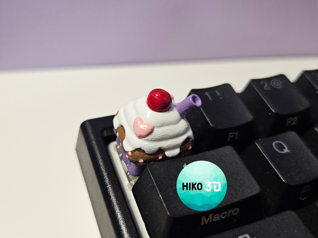 Cupcake Keycap Hiko3d Keycaps MX Cherry , Food, Keyboard Décor ...