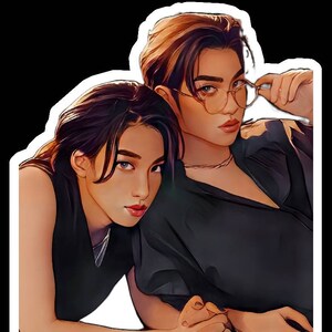 25 BL Sticker Couple - Etsy