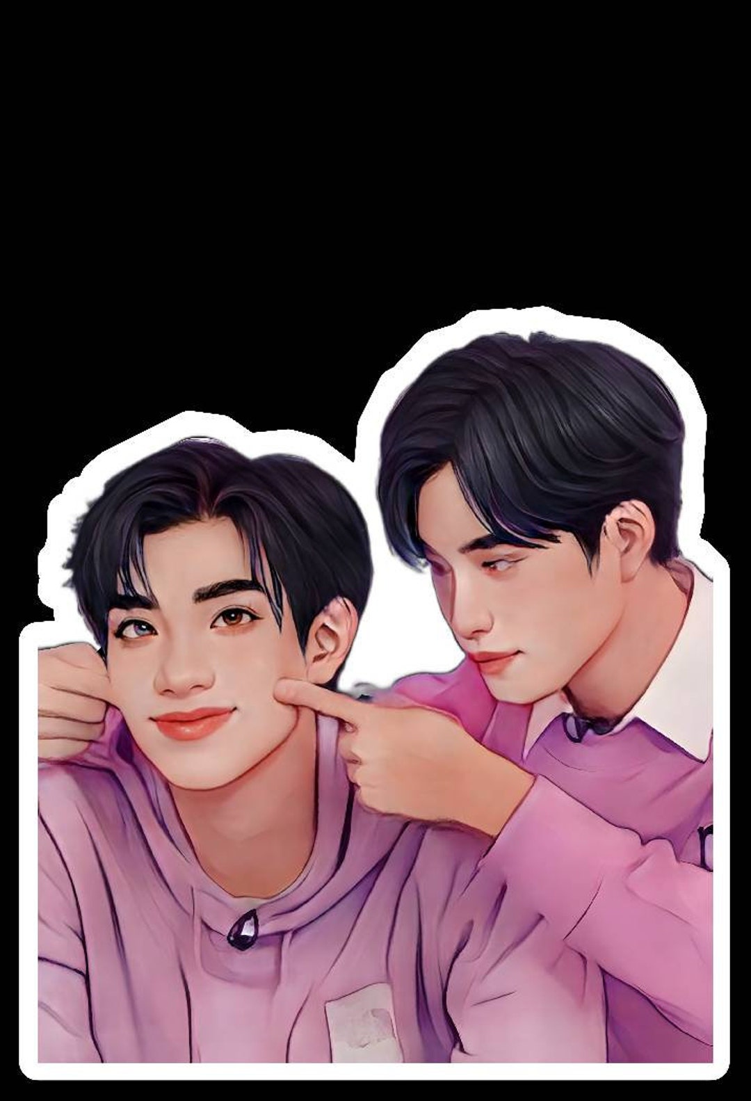 25 BL Sticker Couple - Etsy