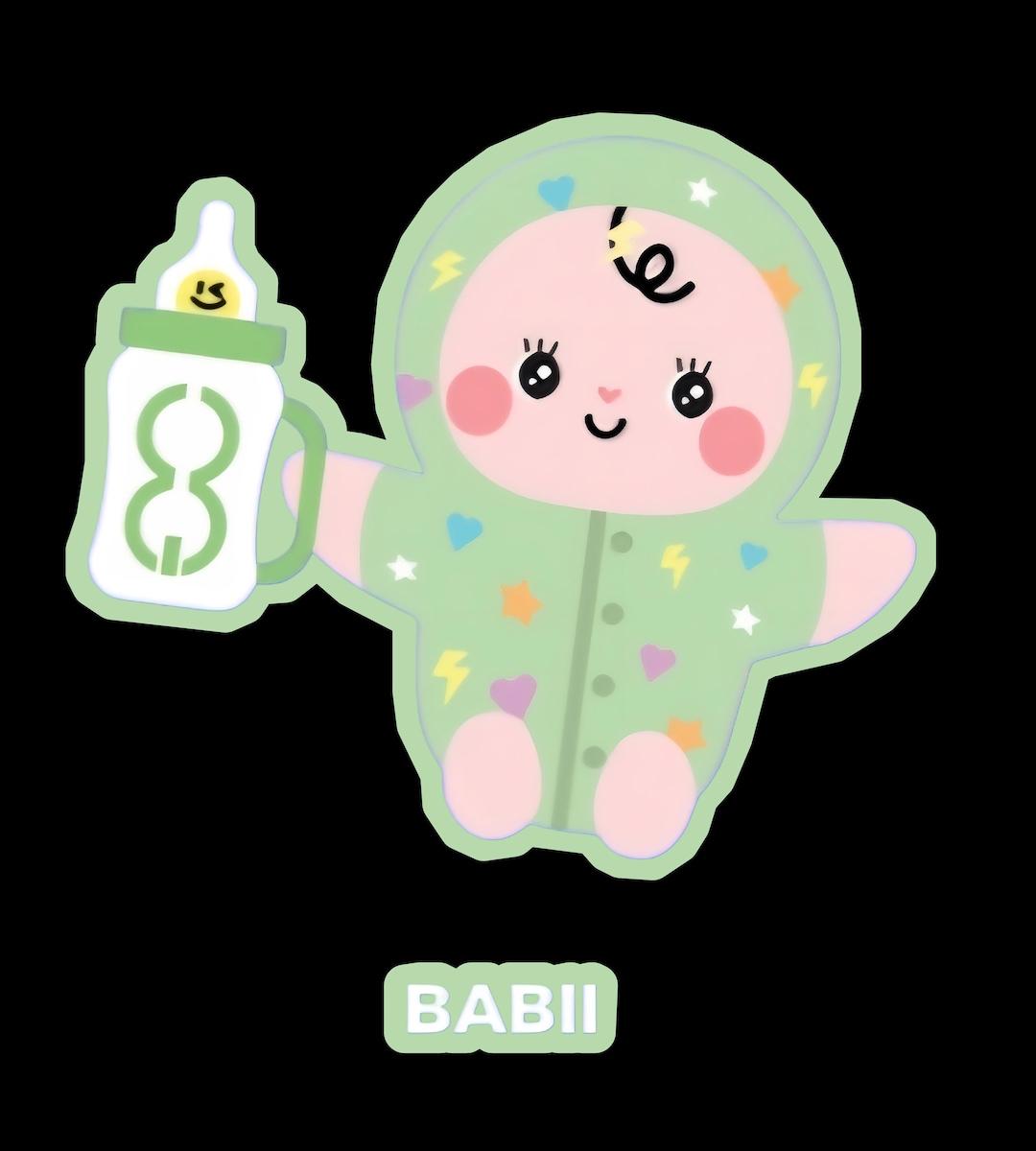 BABII Adorable Kawaii Vinyl Gift for BL Lover , Laptop Decals ...