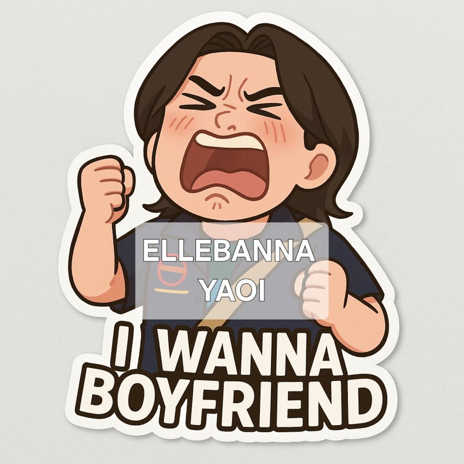 I Wanna Boyfriend Stickers. From Perfect 10 Liners. - Etsy