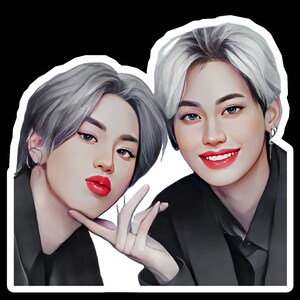 25 BL Sticker Couple - Etsy