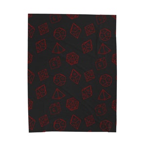 DND Blanket, DND Decor, Dungeons and Dragons, Dungeon Master Gift ...