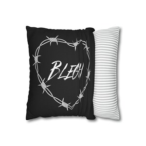 BLEGH Pillow Case Elder Emo Gift for Goth Home Decor Metalcore ...