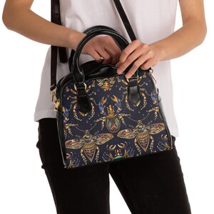 Goth Purse Dark Academia Cottagecore Purse Assorted Beetles Bugs ...