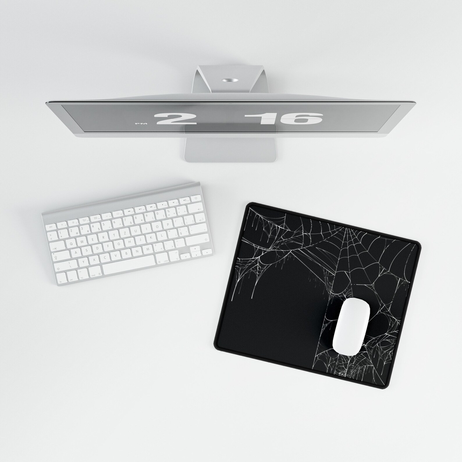 Spider Web Desk Mat Gift for Goth Aesthetic Office Decor XL Desk Mats ...