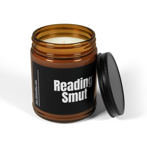 Multi-size Reading Smut Scented Soy Candle Reading Gift for Book Lover ...