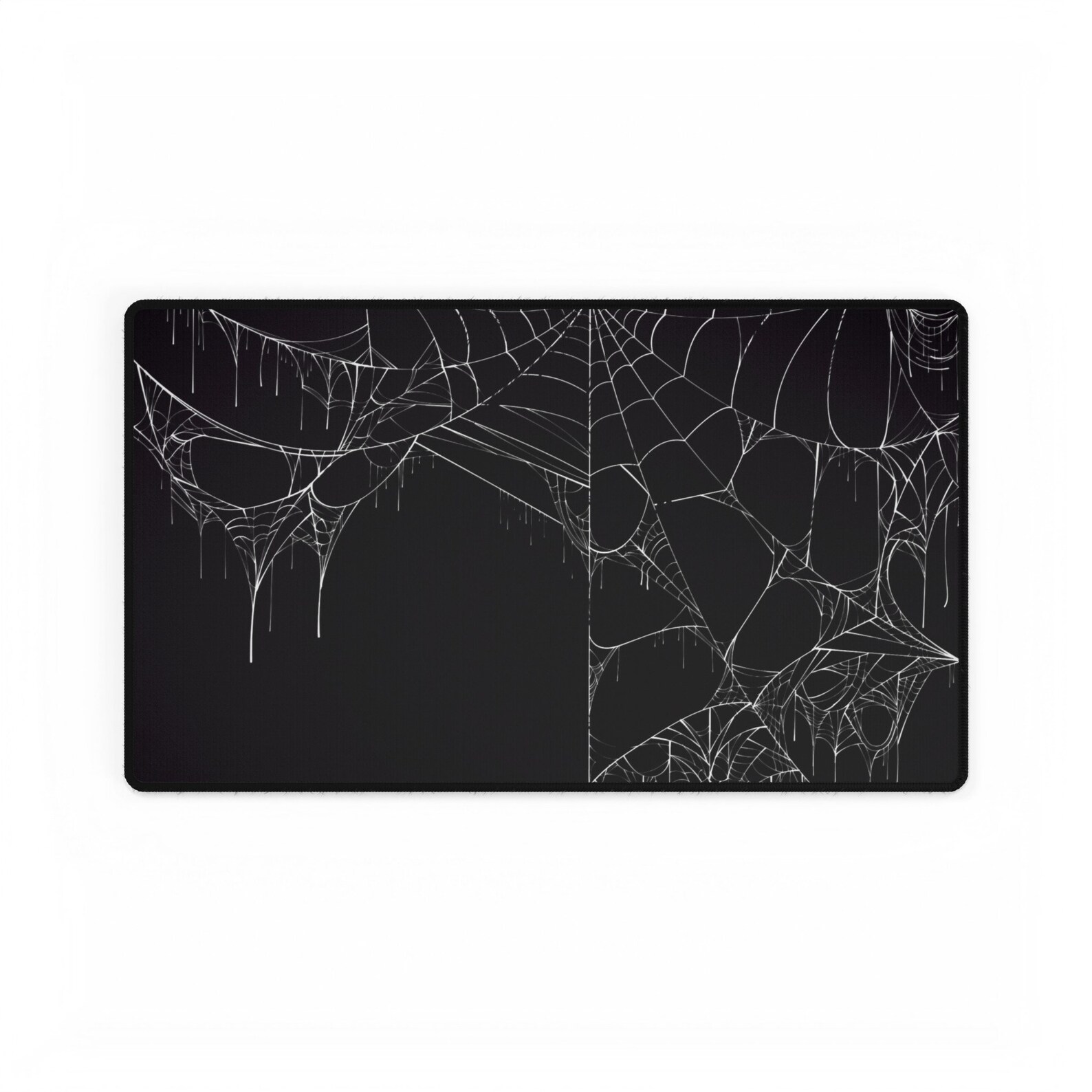 Spider Web Desk Mat Gift for Goth Aesthetic Office Decor XL Desk Mats ...