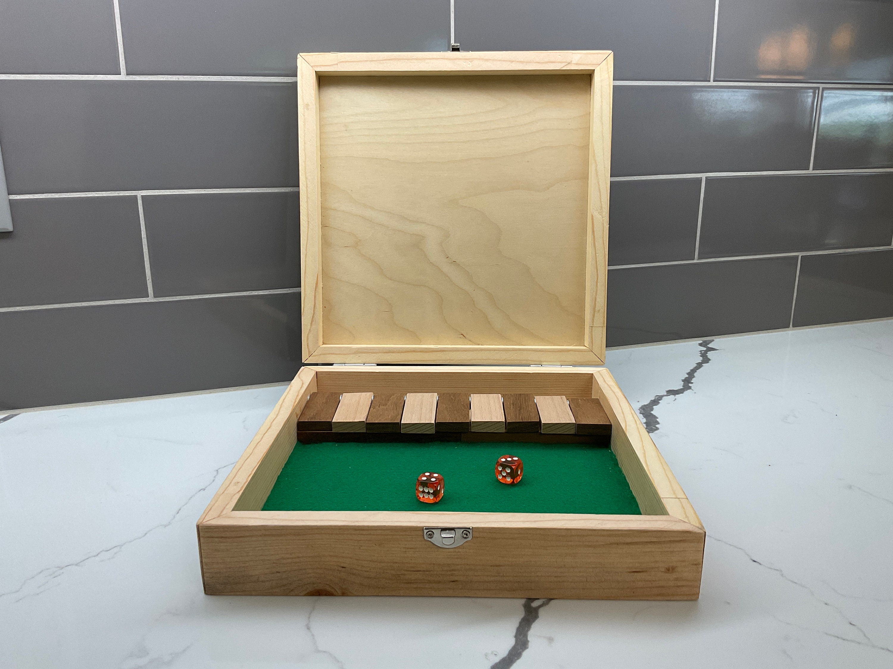 Shut the Box Game Board - Etsy