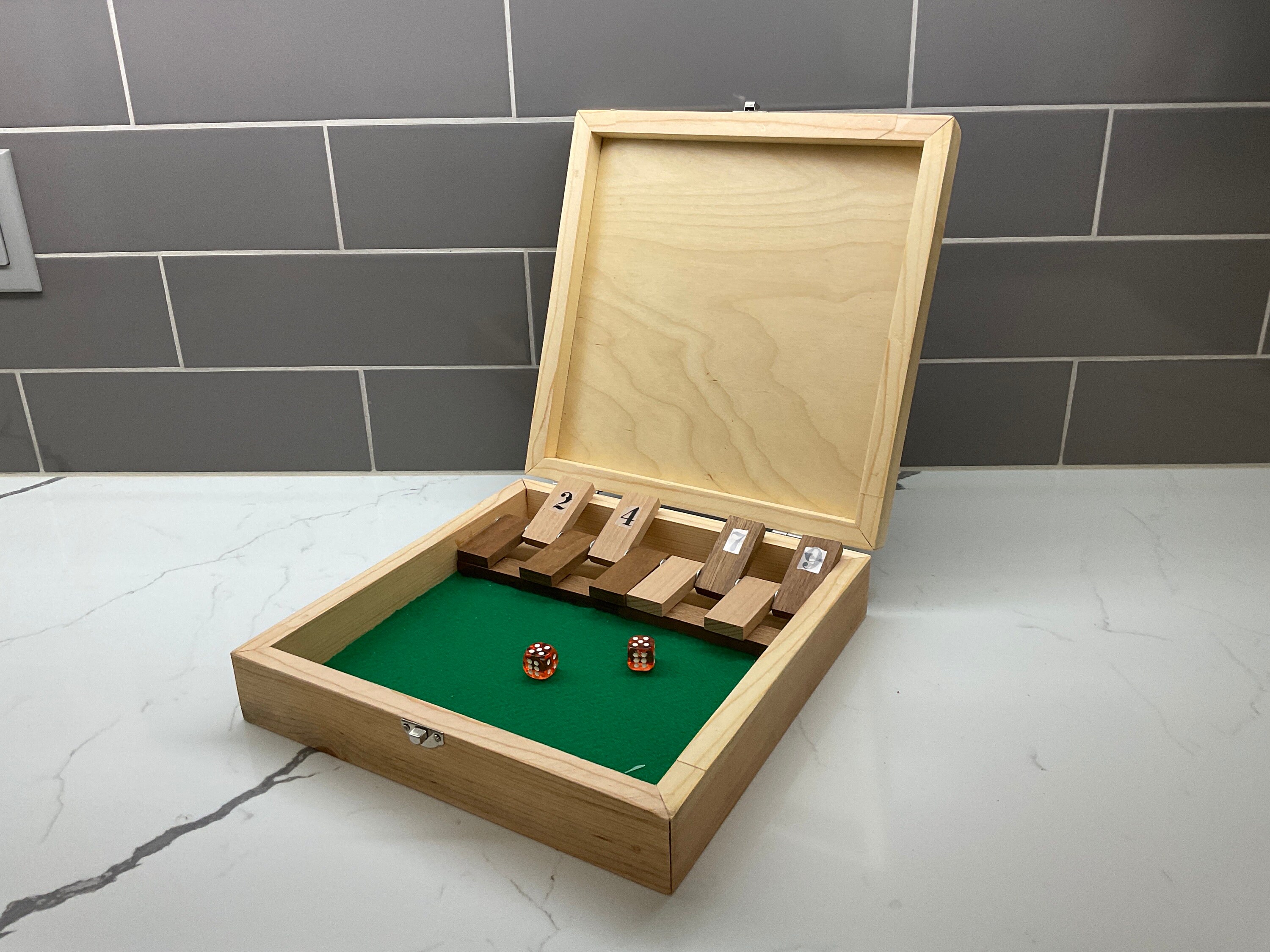 Shut the Box Game Board - Etsy