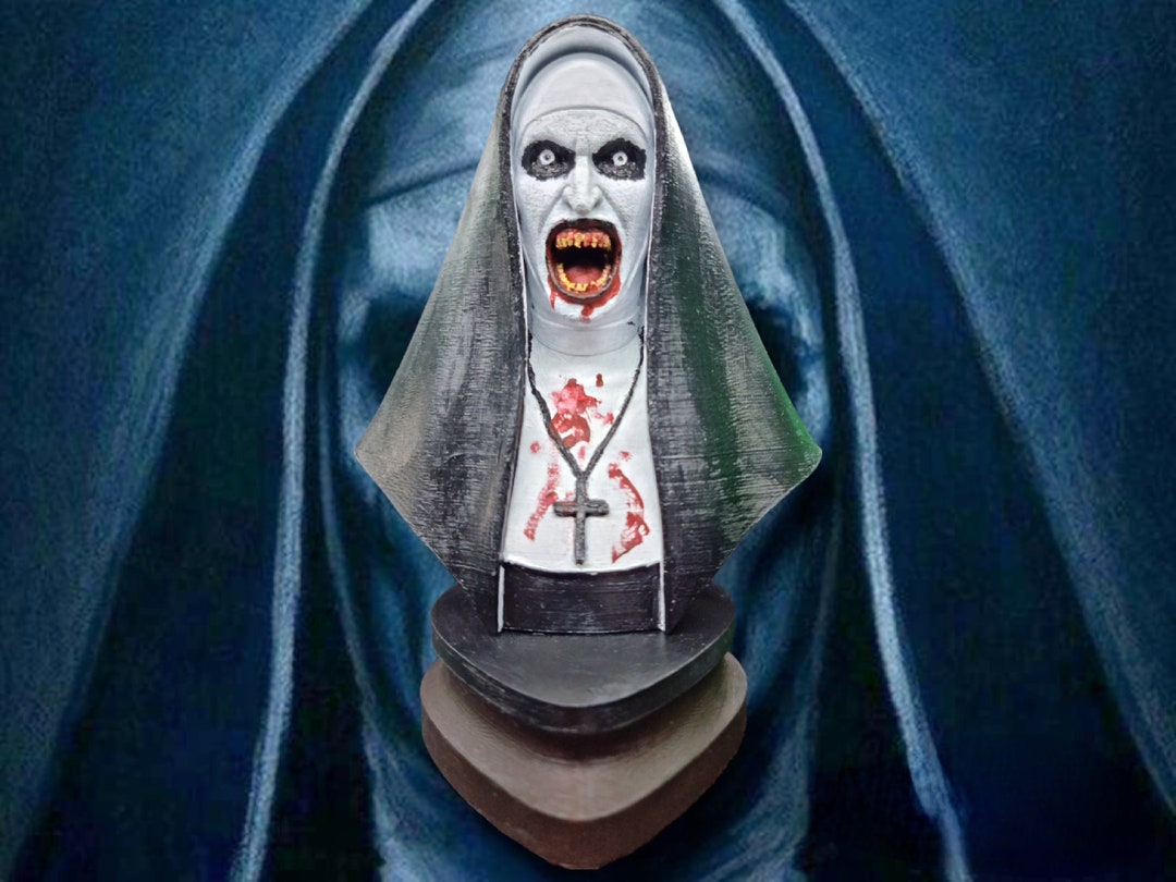 Valak, the Demon Nun 3d-printed Bust: A Hauntingly Detailed Collectable From the Conjuring ...
