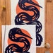 Curvy Egret | Original Linocut | Handmade Linoprint | Limited Edition ...