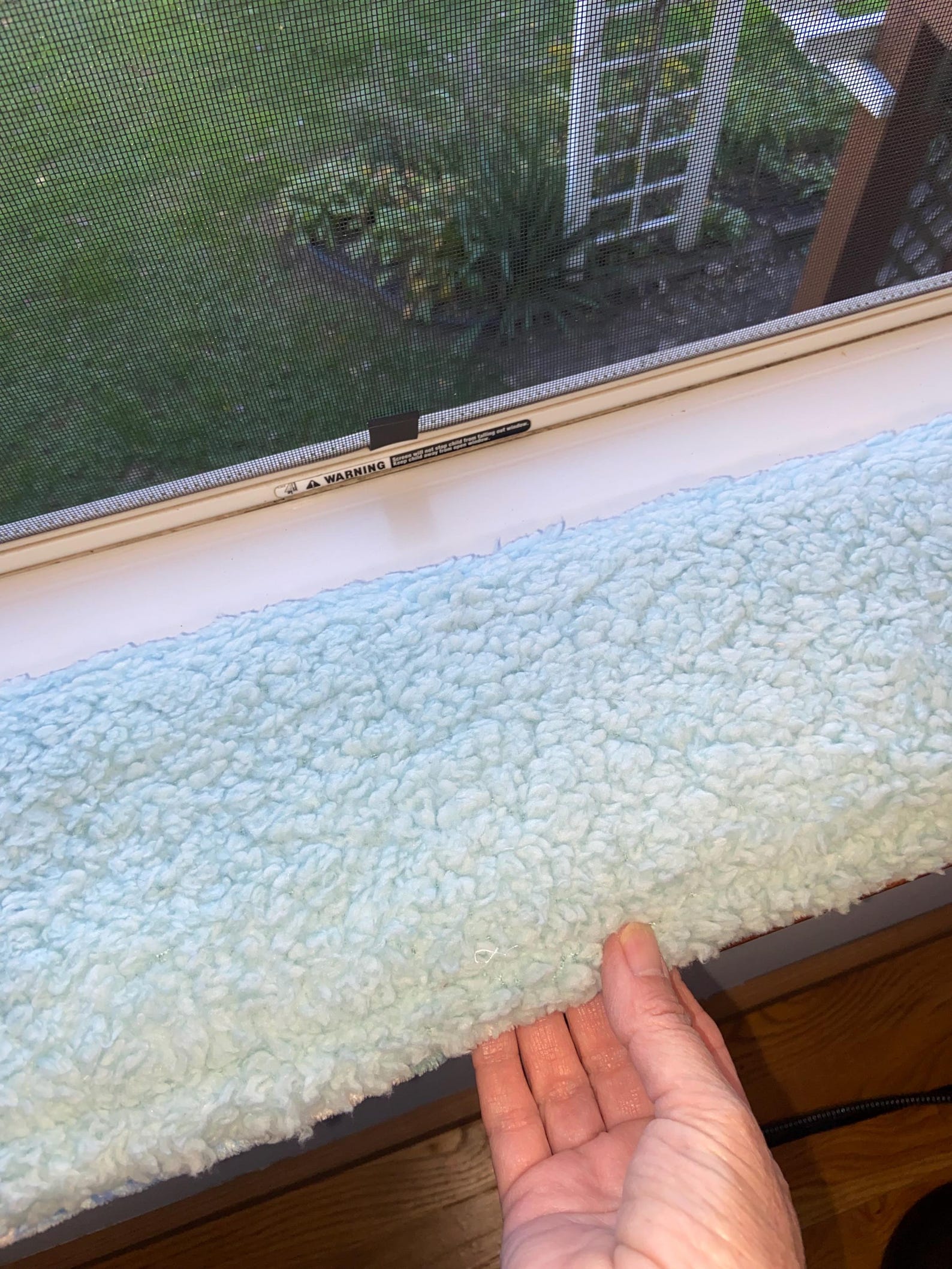 Window Sill Dog Pad: Sherpa & Fleece Pet Window Cushion (6”) - Etsy