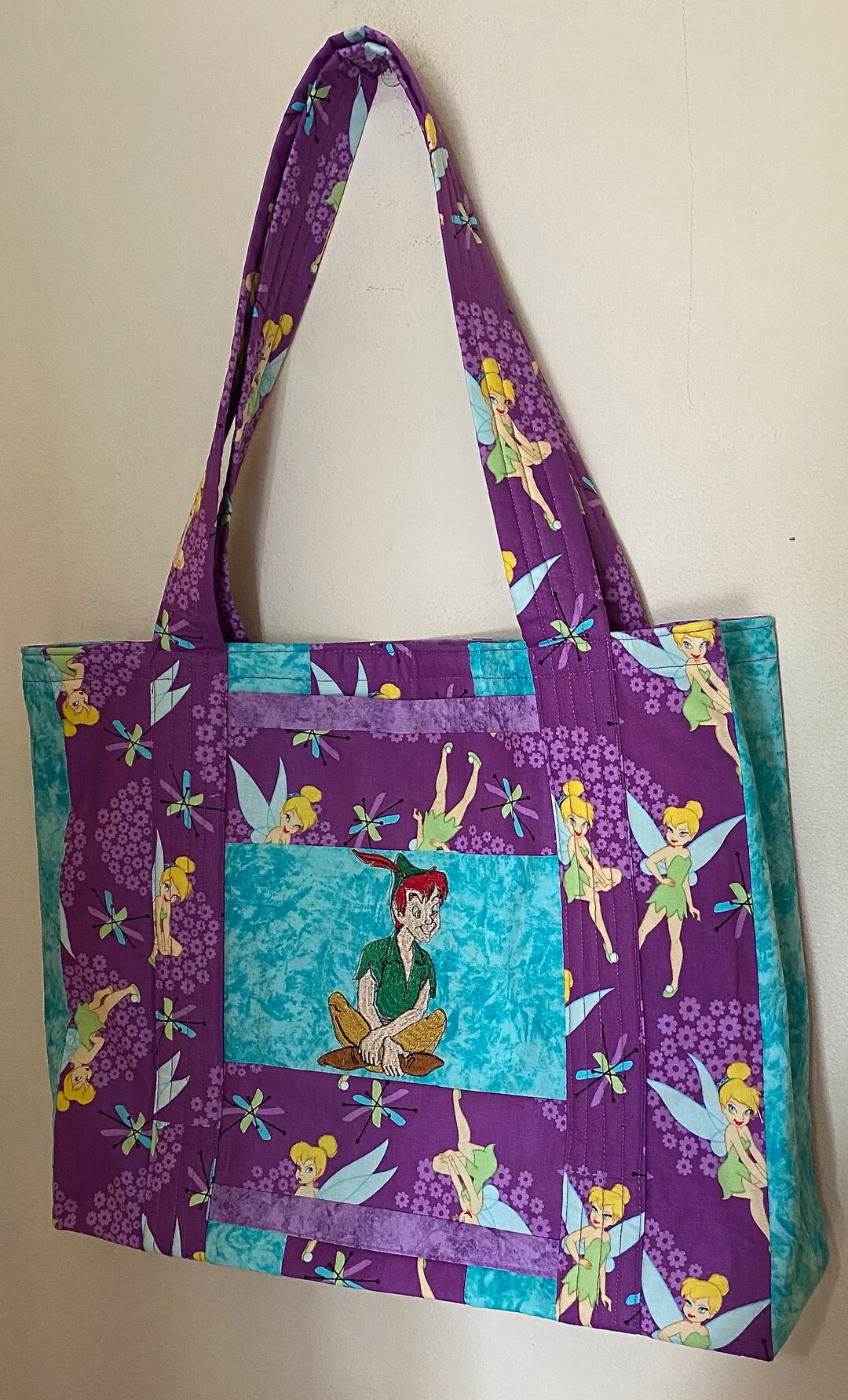 Peter Pan & Tinker Bell Tote Bag or Gift Bag - Etsy