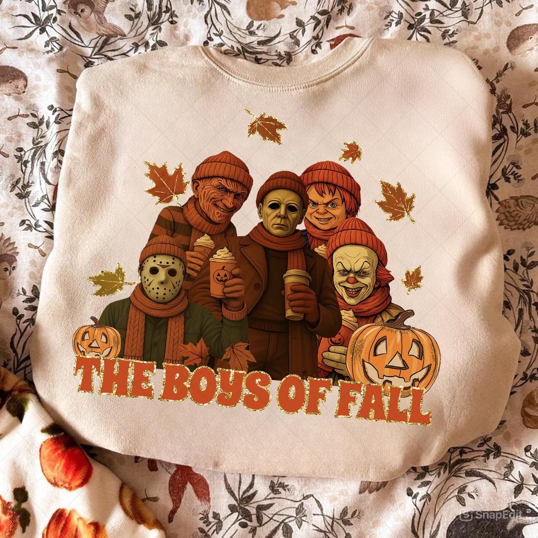 The Boys of Fall Png, Fall Horror Characters Killers Png, Horror ...
