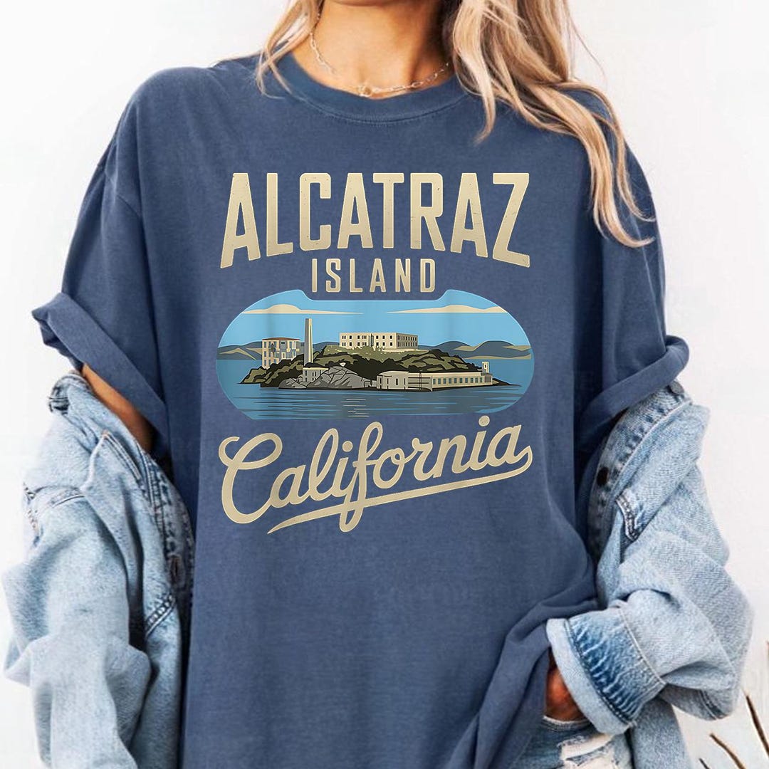Alcatraz Island California Png Design, California Map Design ...