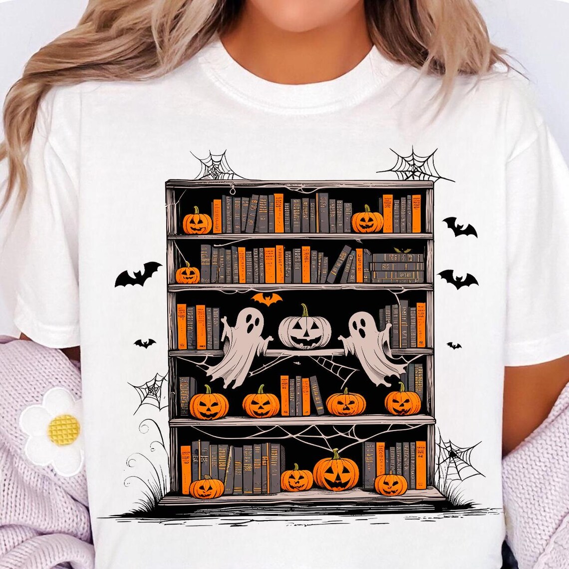 Halloween Library Png, Halloween Png, Ghost Books Halloween Png ...