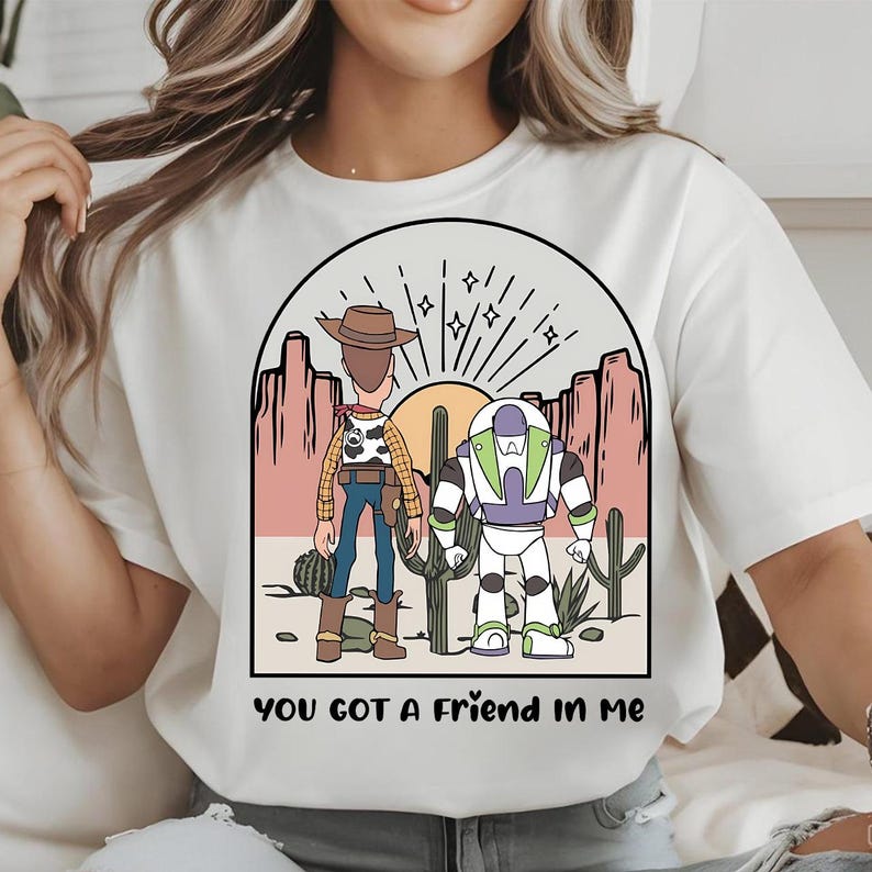 Disney Toy Story Buzz and Woody Png, You've Got a Friends in Me Png ...