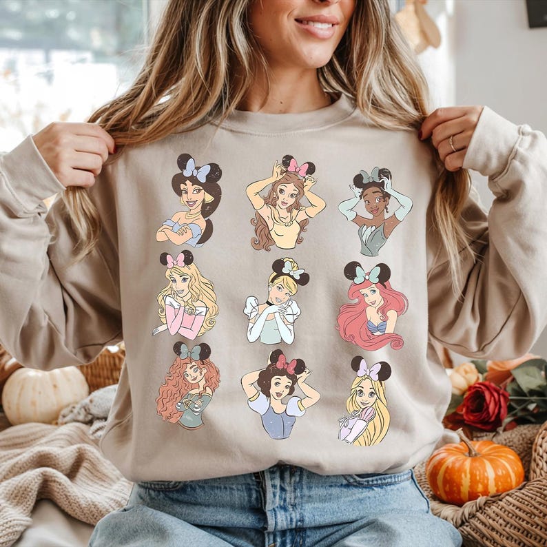 Retro Disney Princess Png, Watercolor Princess Png, Disni Trip Png ...