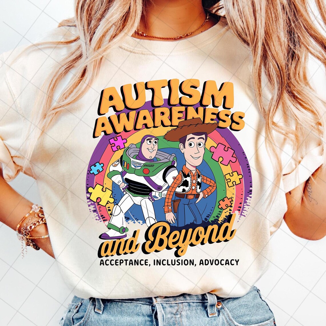 To Autism and Beyond Png, Toy Story Autism Awareness Png, It's Ok to Be ...