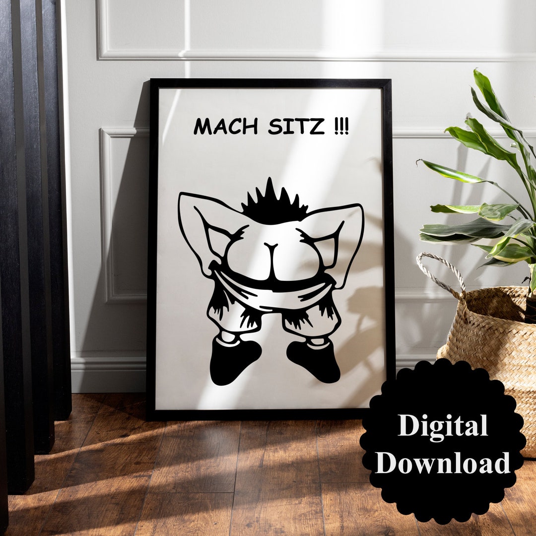 Digital File | Guest Toilet Toilet | Bathroom | A2 A3 A4 Posters | Funny | Humor | to Print ...