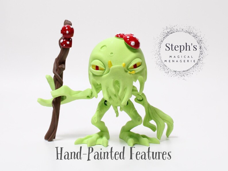 Cryptid Desk Top Model | Twisty Swamp Monster | Swamp Creature | Hand ...