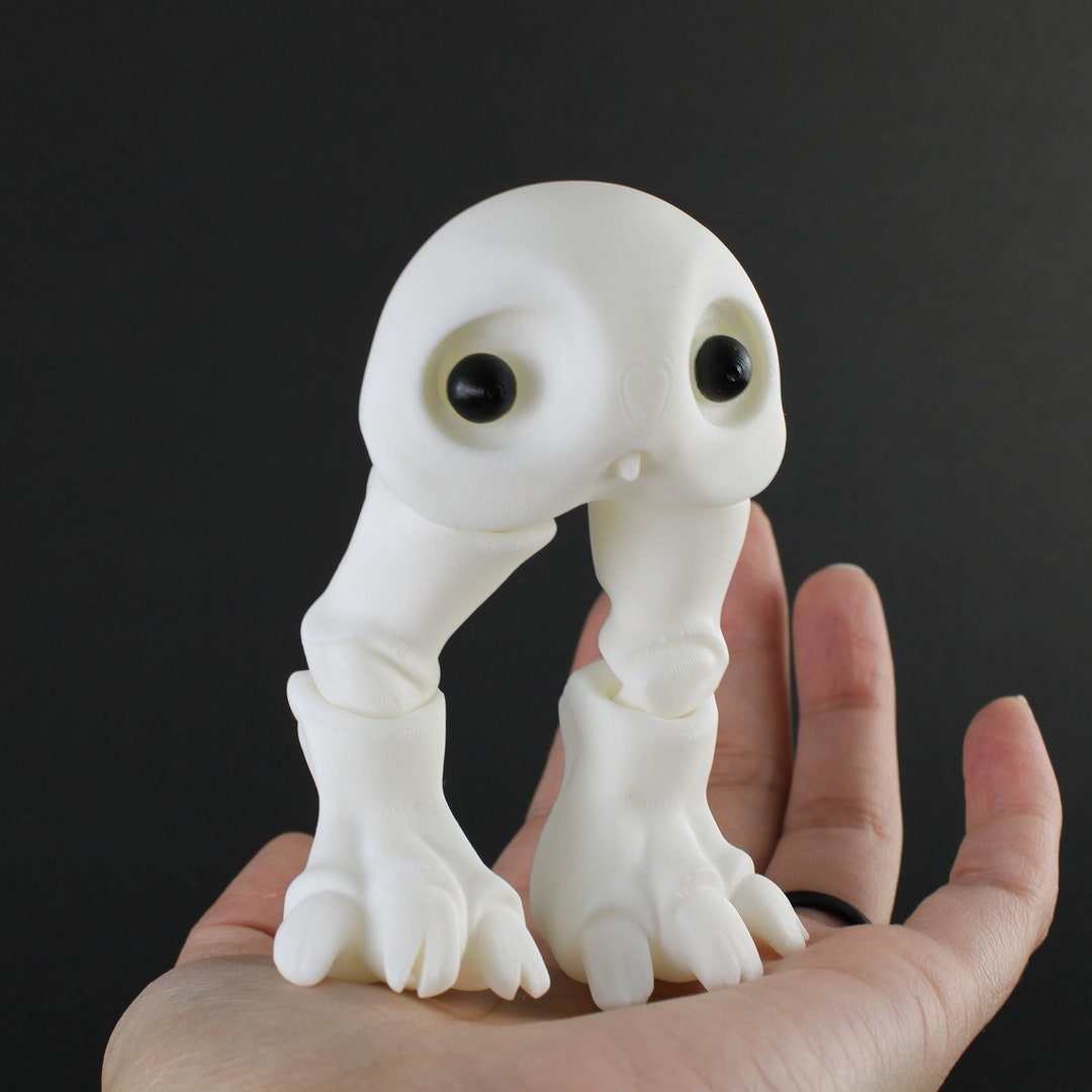 3D Printed Ghost Fresno Nightcrawler Cryptid Twisty - Etsy