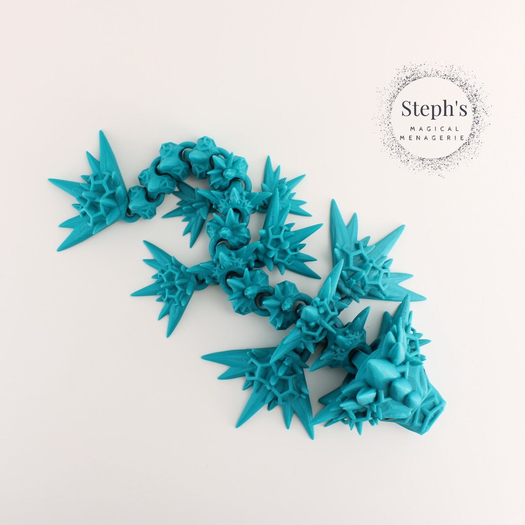 3D Printed Articulated Dragon Toy Void Dragon Giant - Etsy