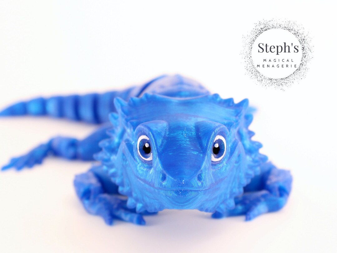 Bearded Dragon | Beardie Figurine | Hand-painted |made-to-order ...