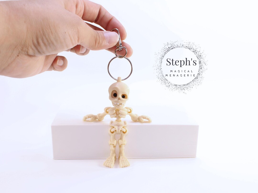 Mini Skeleton Model | Tiny Skeleton | Keychain or Pocket Buddy | Made ...